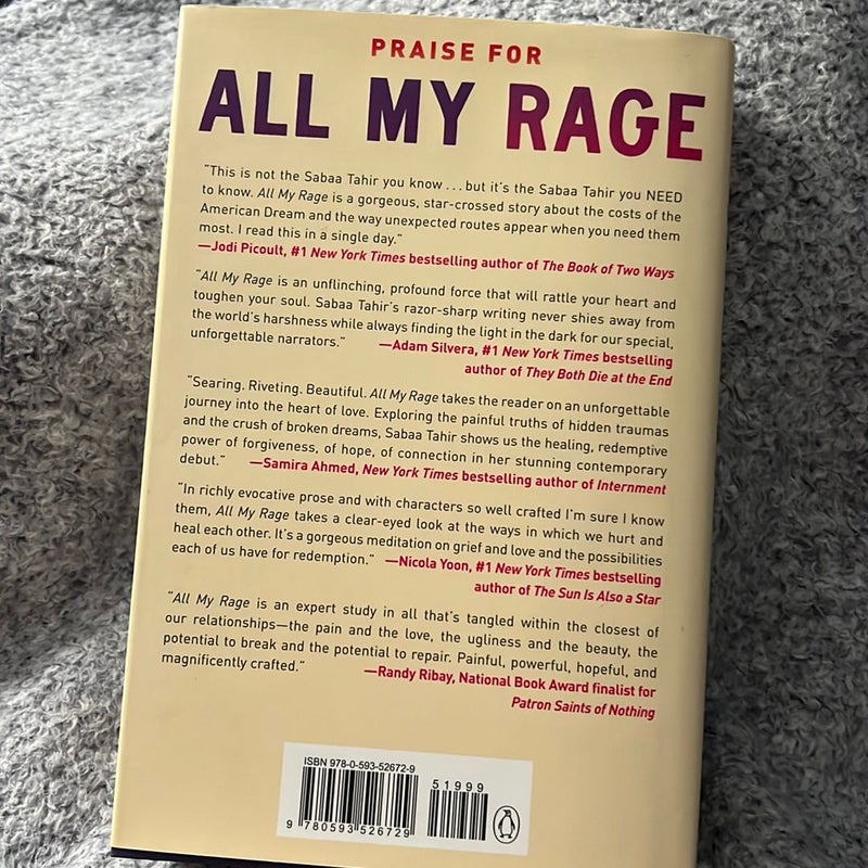 All my Rage by Sabaa Tahir, Hardcover | Pangobooks