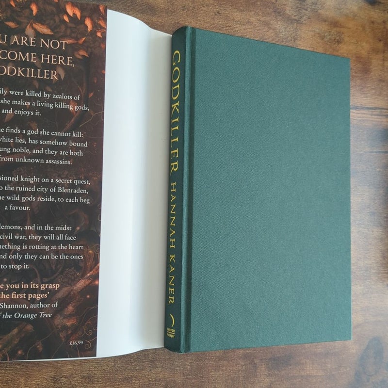 Godkiller by Hannah Kaner, Hardcover | Pangobooks