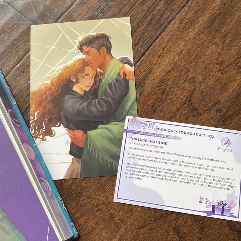 Threads That Bind - Fairyloot signed exclusive edition by Kika ...