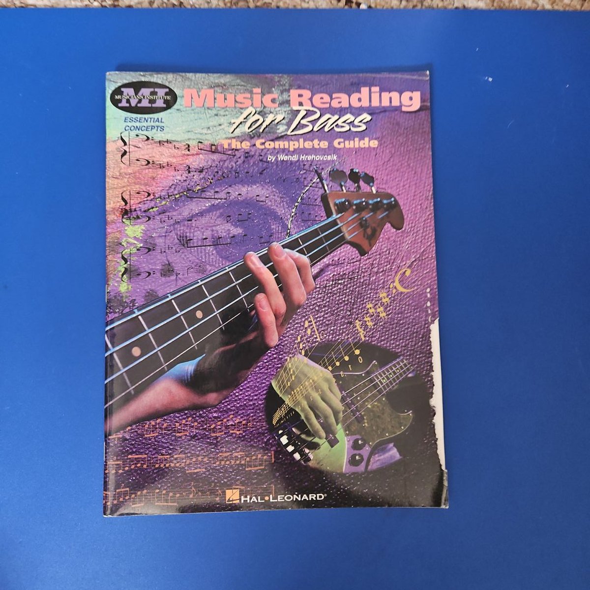 Music Reading for Bass - the Complete Guide by Wendi Hrehovcsik