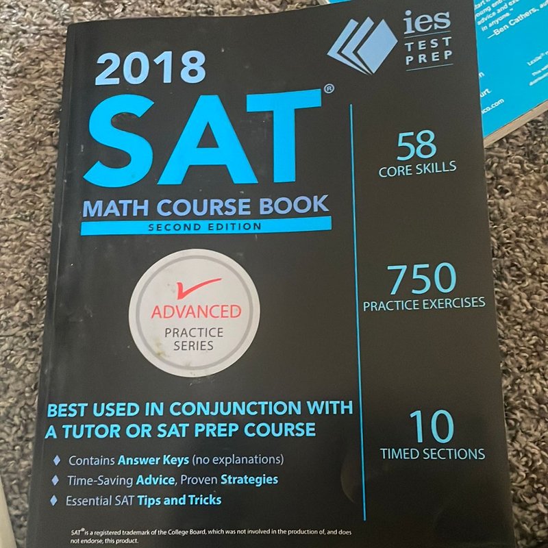 2018 SAT Math Course Book by Khalid Khashoggi, Arianna Astuni