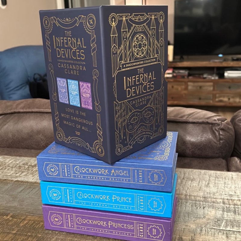 The Infernal Devices — SIGNED Illumicrate Special Edition Trilogy by ...