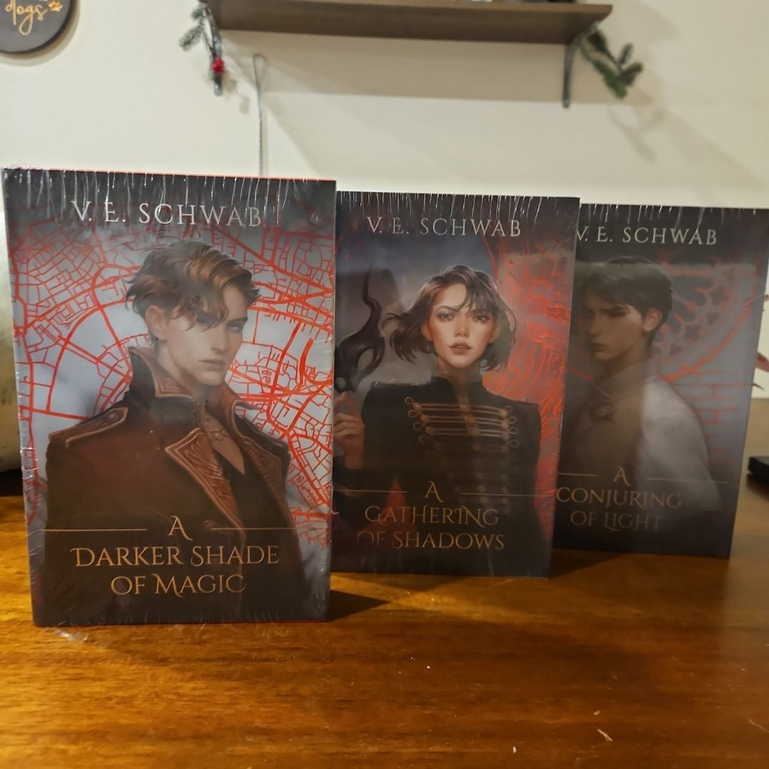 BUNDLE OF 3 : Owlcrate Shades of Magic Trilogy by V.E Schwab, Hardcover ...