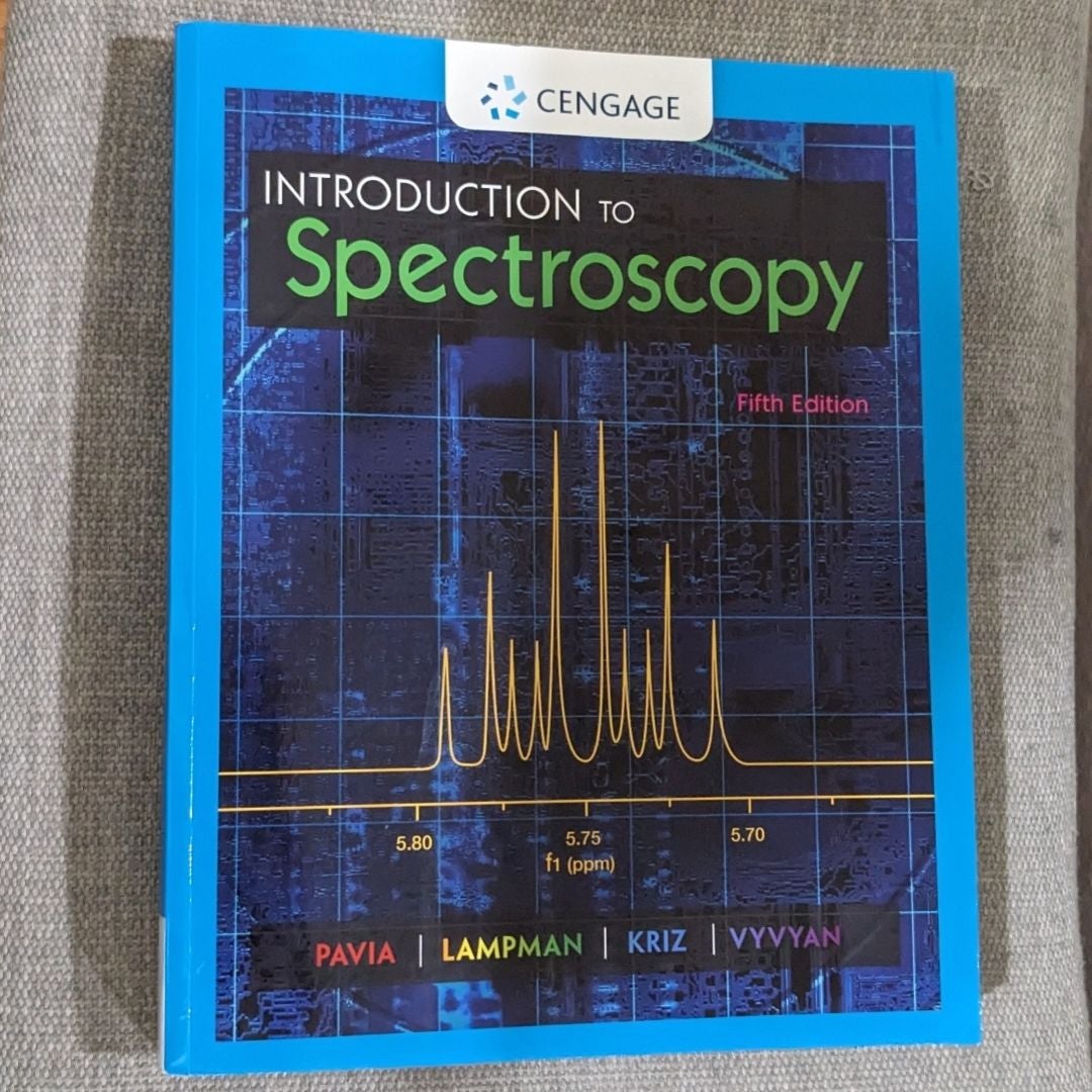 Introduction to Spectroscopy by Donald L. Pavia, Gary M. Lampman ...