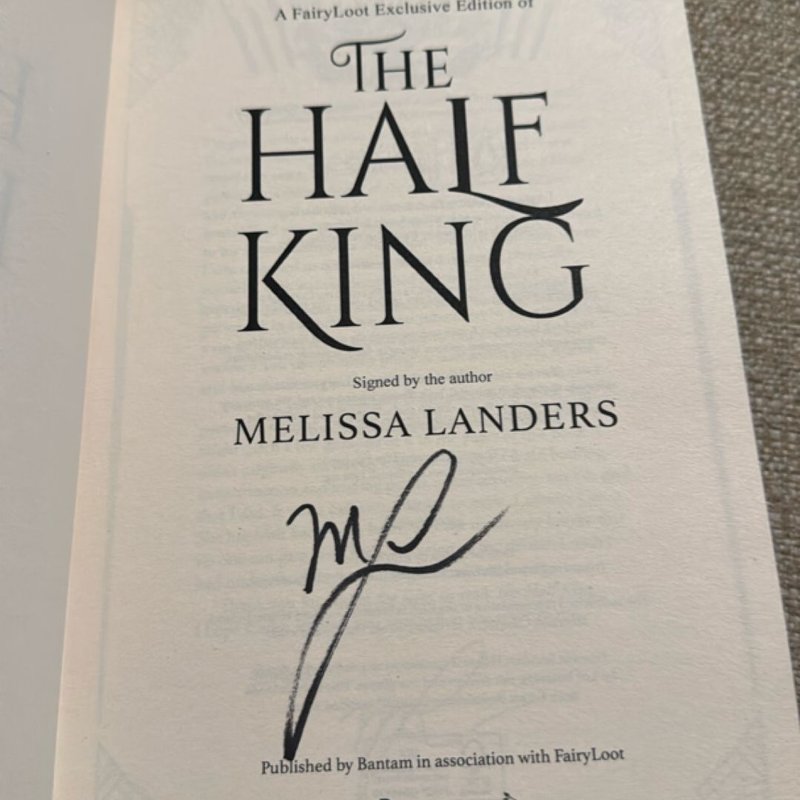 The Half King by Melissa Landers, Hardcover | Pangobooks