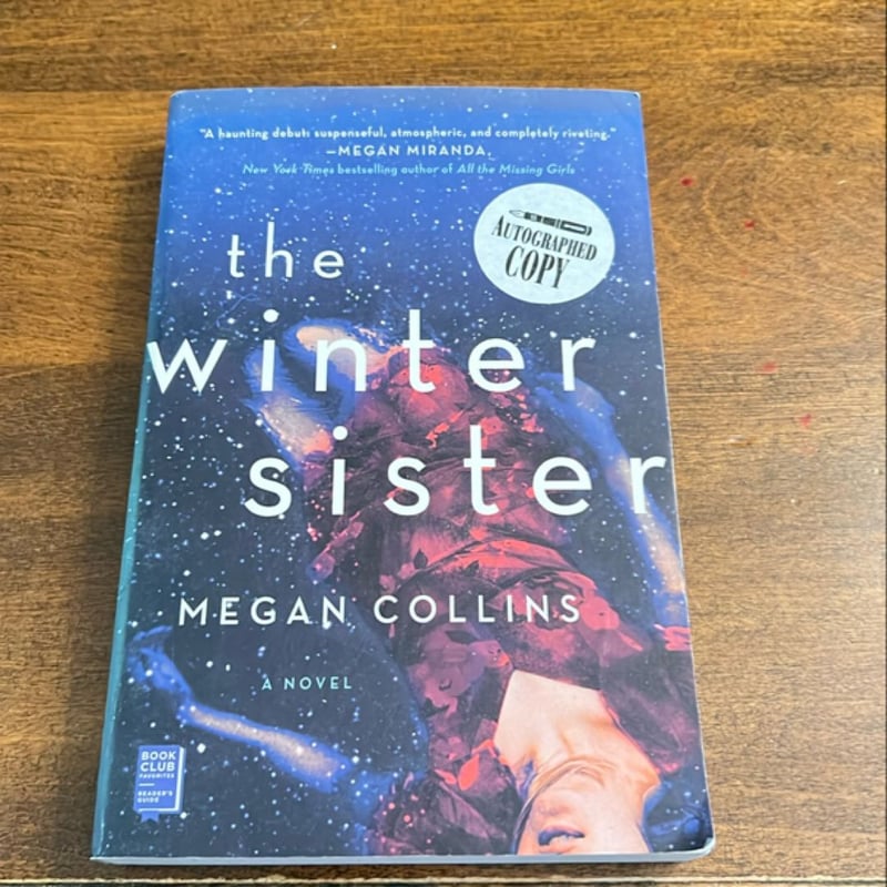 The Winter Sister (Signed) by Megan Collins, Paperback | Pangobooks