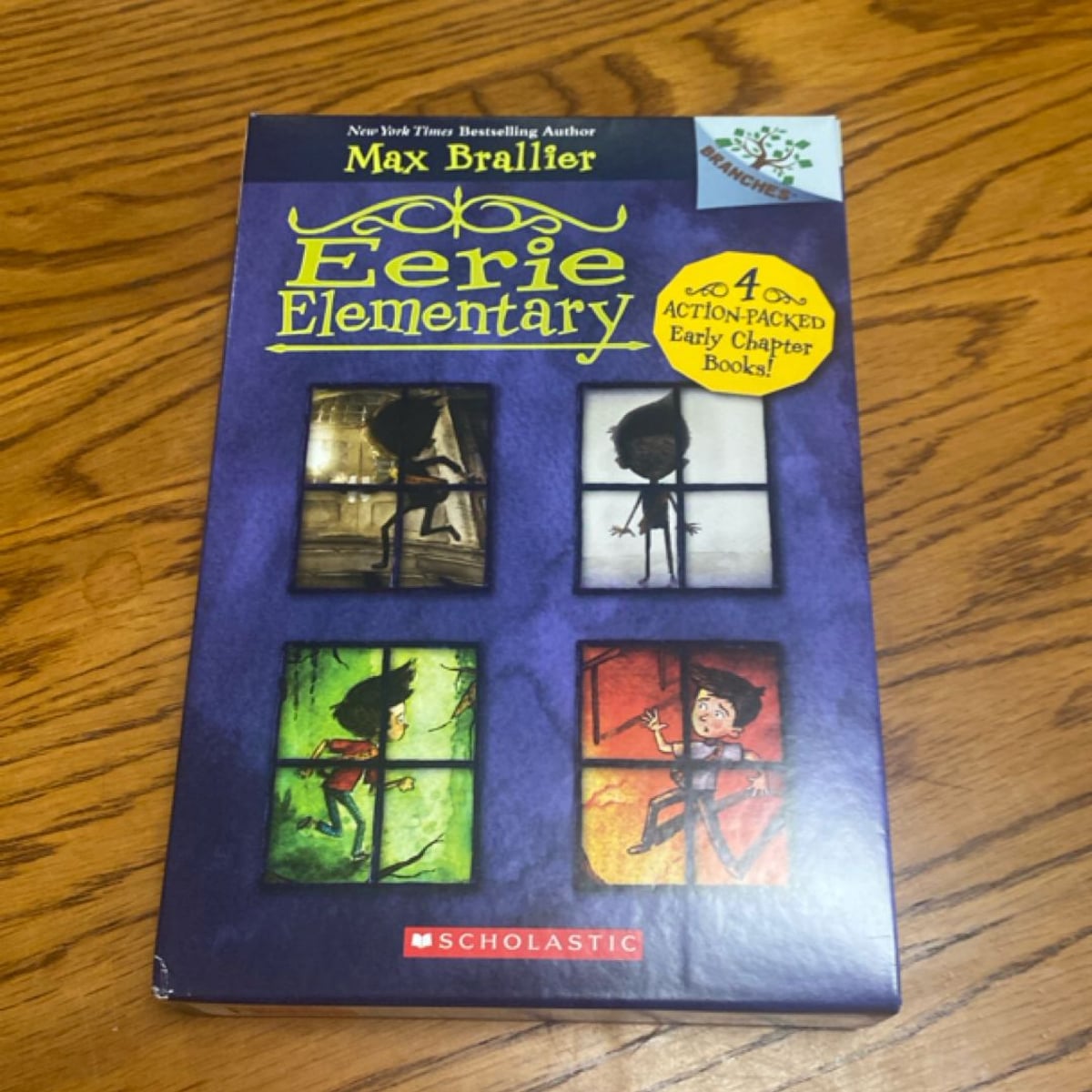 Eerie Elementary, Books 1-4: a Branches Box Set by Max Brallier, Jack ...
