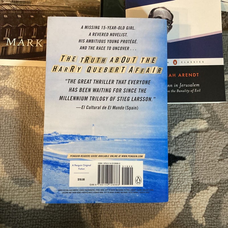 The Truth About The Harry Quebert Affair By Joël Dicker Paperback