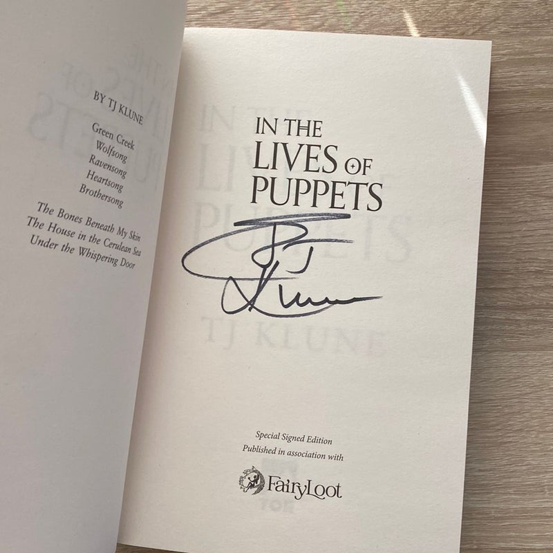 In The Lives Of Puppets by TJ Klune, Hardcover | Pangobooks