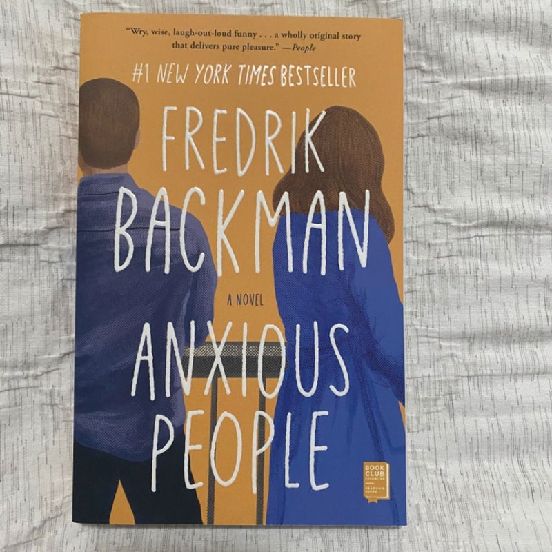 Anxious People by Fredrik Backman , Paperback | Pangobooks