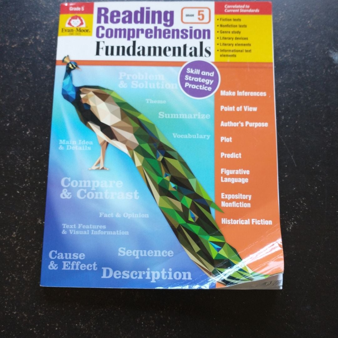 Reading Comprehension Fundamentals, Grade 5 by Evan-Moor Educational ...
