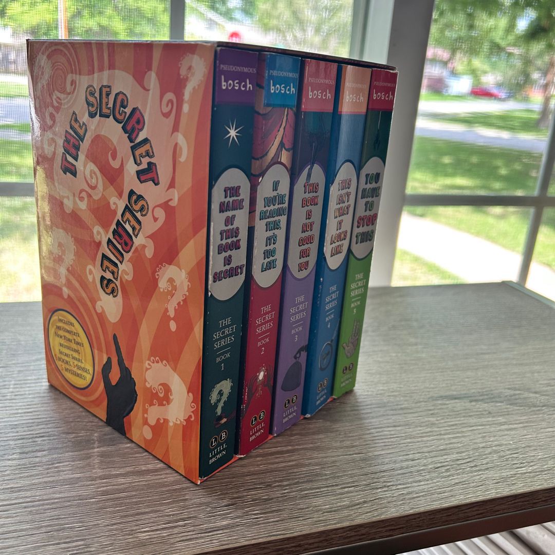 The Secret Series Complete Collection by Pseudonymous Bosch, Paperback ...