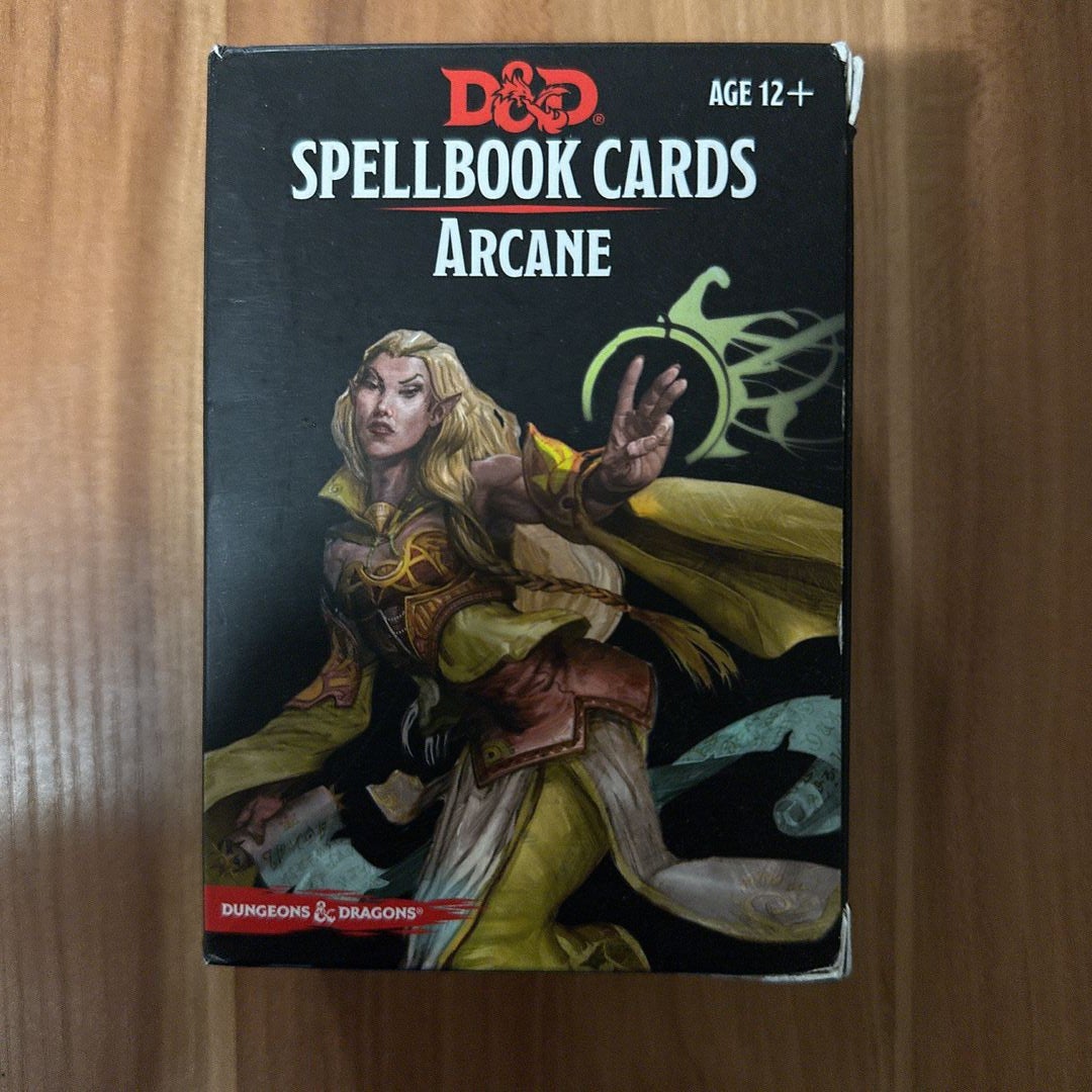 Spellbook Cards: Arcane by Dungeons & Dragons