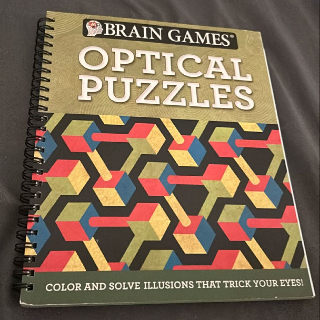 Brain Games Optical Puzzles by Publications International Ltd. Staff