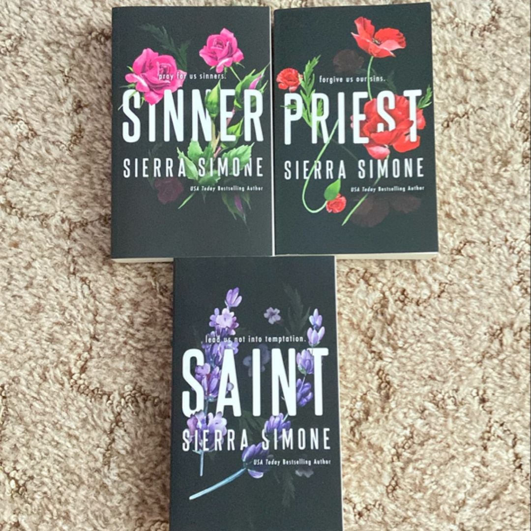 Priest, Sinner, Saint Bundle by Sierra Simone, Paperback | Pangobooks
