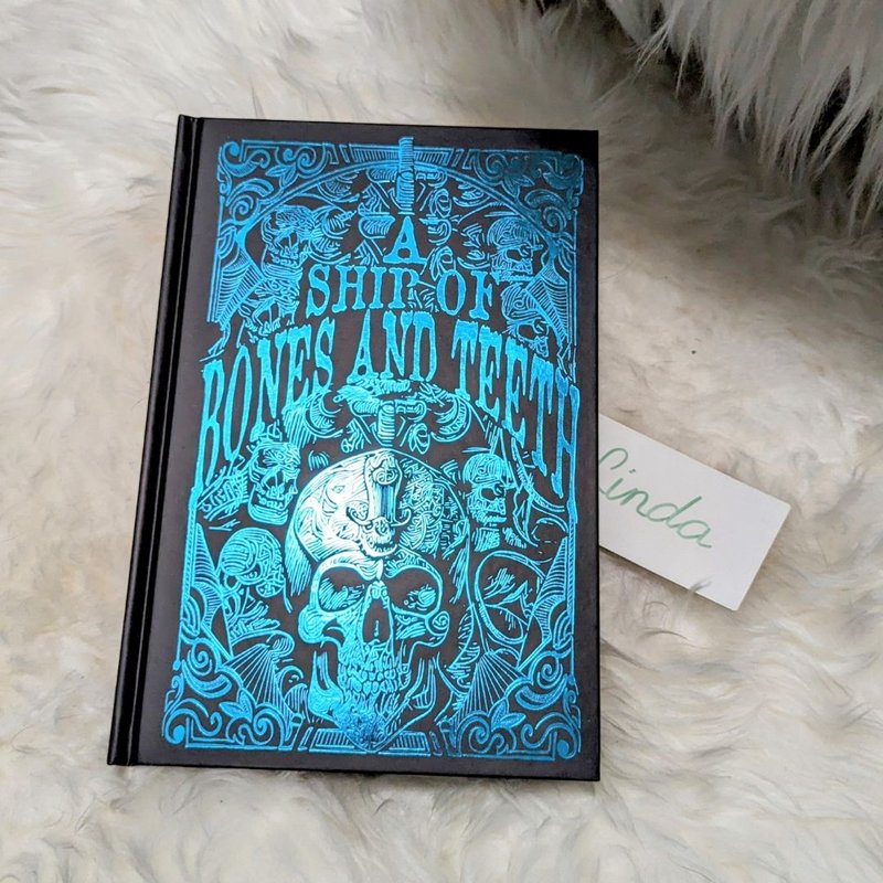 A Ship of Bones and Teeth SIGNED by Karina Halle, Hardcover | Pangobooks