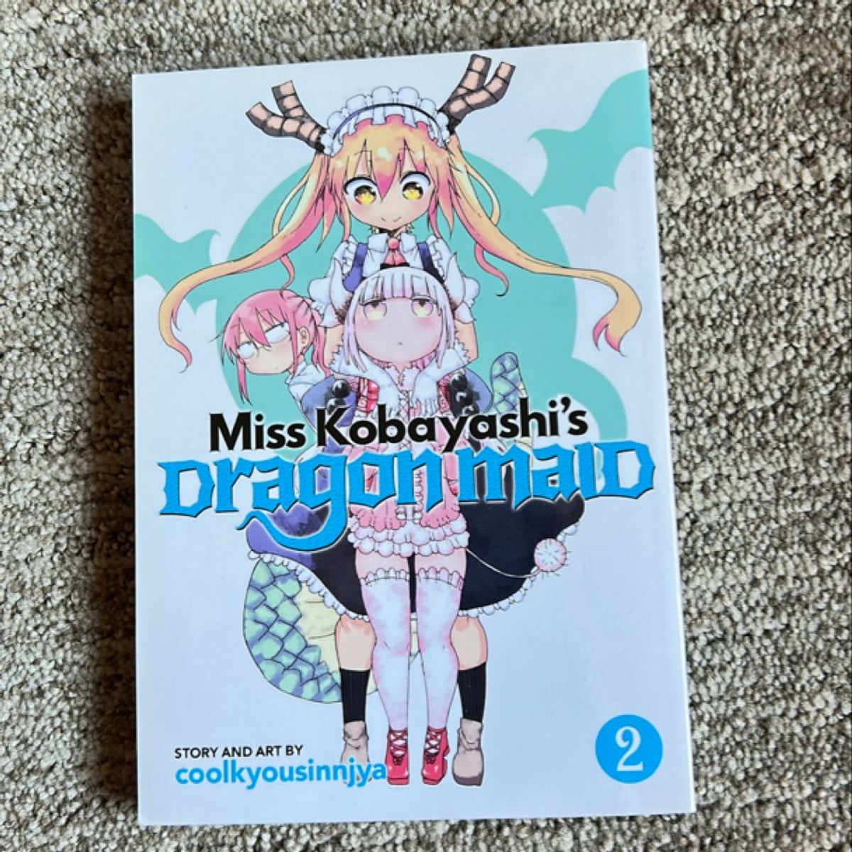 Miss Kobayashi's Dragon Maid Vol. 2 by Coolkyousinnjya