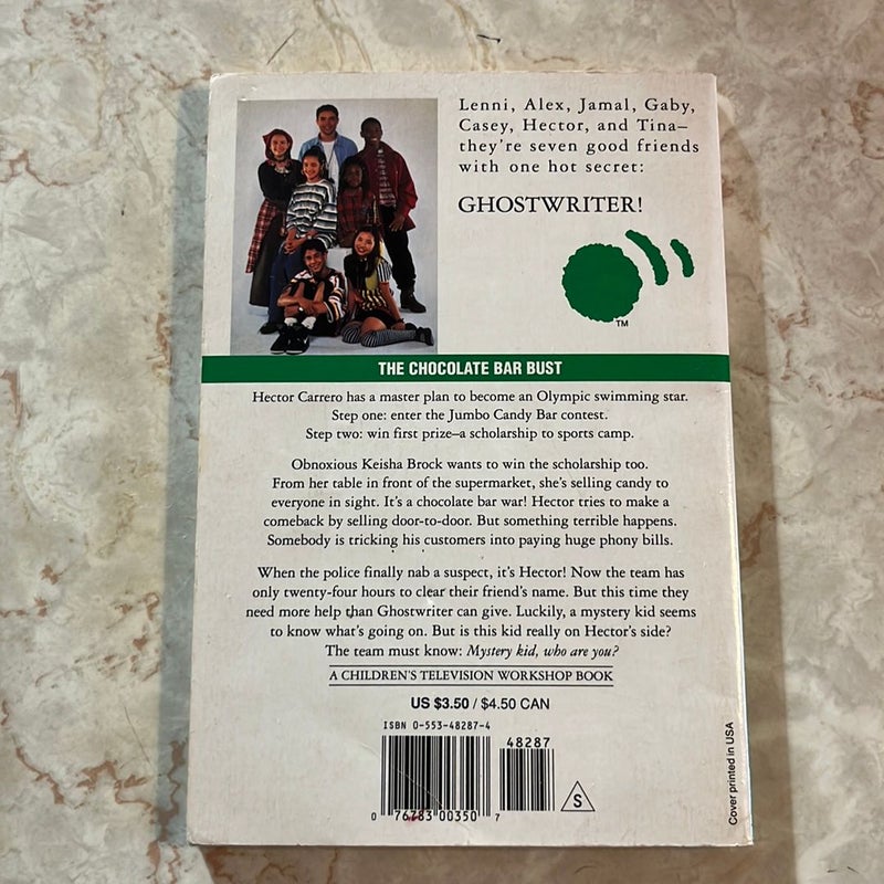 The Chocolate Bar Bust by Miranda Barry, Corinne Jacker