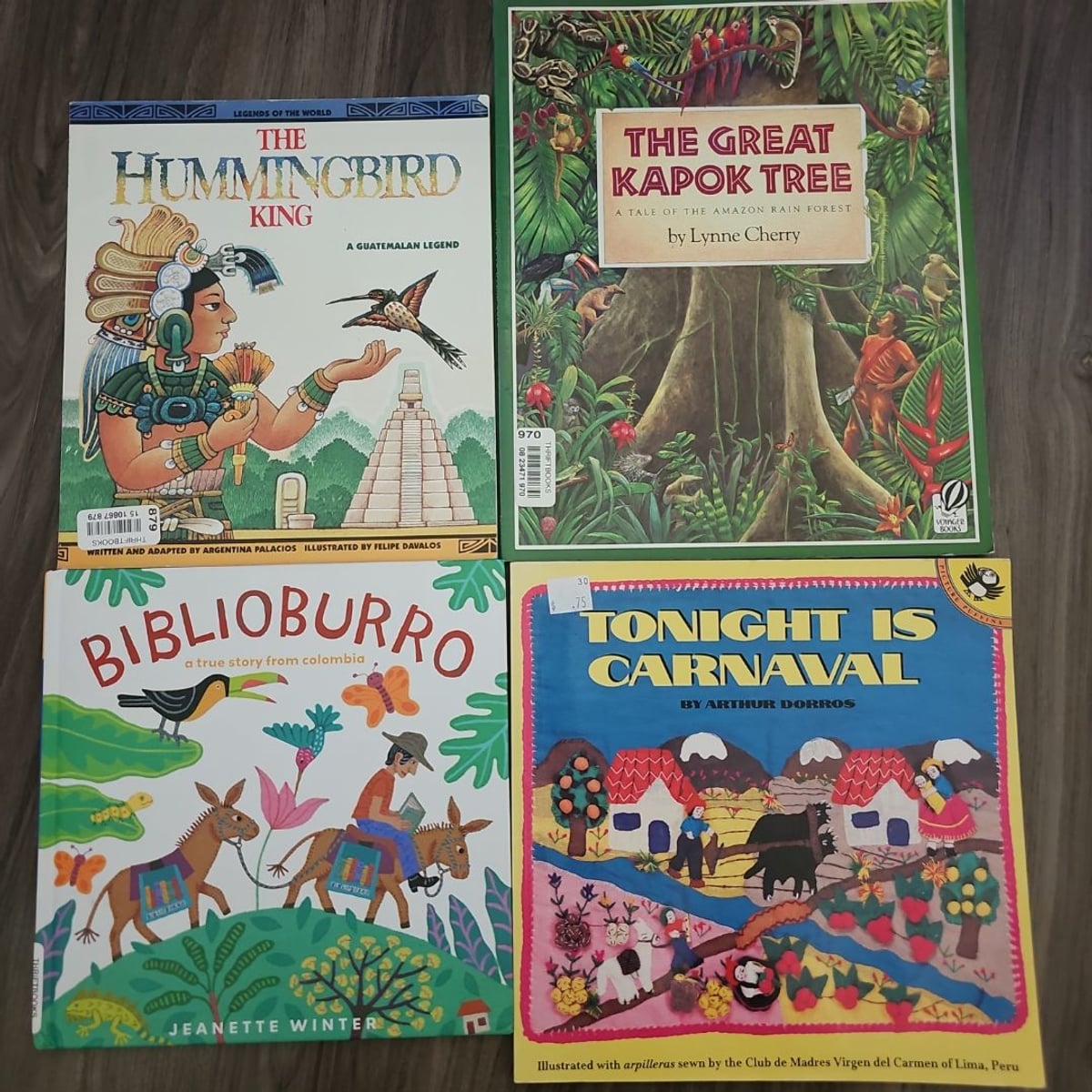 The Great Kapok Tree, Biblioburro, Tonight is Carnaval, Hummingbird ...