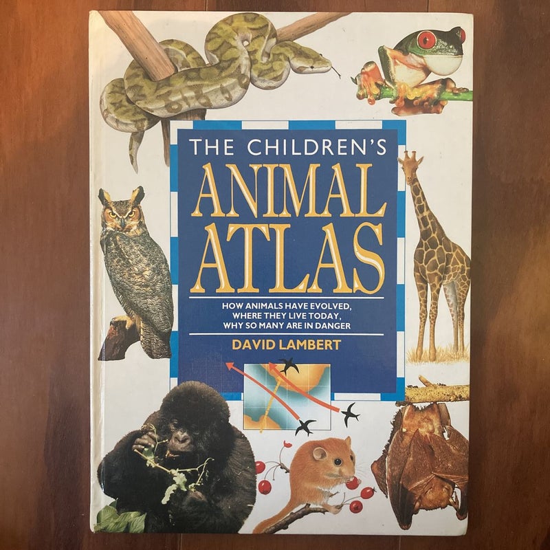 The Children's Animal Atlas by David Lambert, Hardcover | Pangobooks