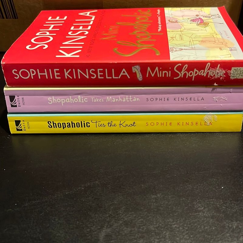 Lot of 3 Shopaholic Books by Sophie Kinsella, Paperback | Pangobooks