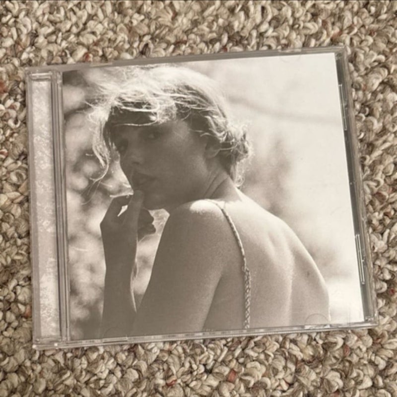 Folklore “Meet Me Behind the Mall” Target Exclusive CD by Taylor Swift, Hardcover | Pangobooks