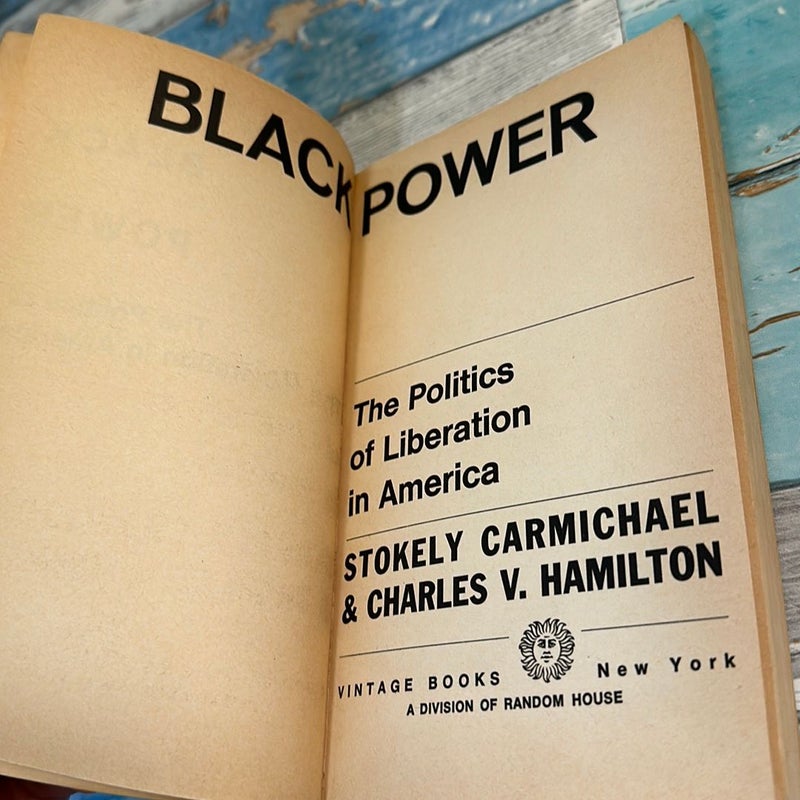 Black Power by Stokely Carmichael & Charles V. Hamilton, Paperback ...