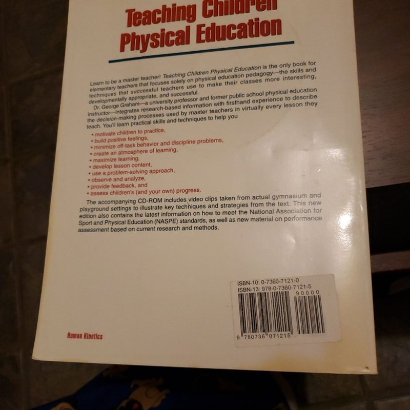 Teaching Children Physical Education by George Graham