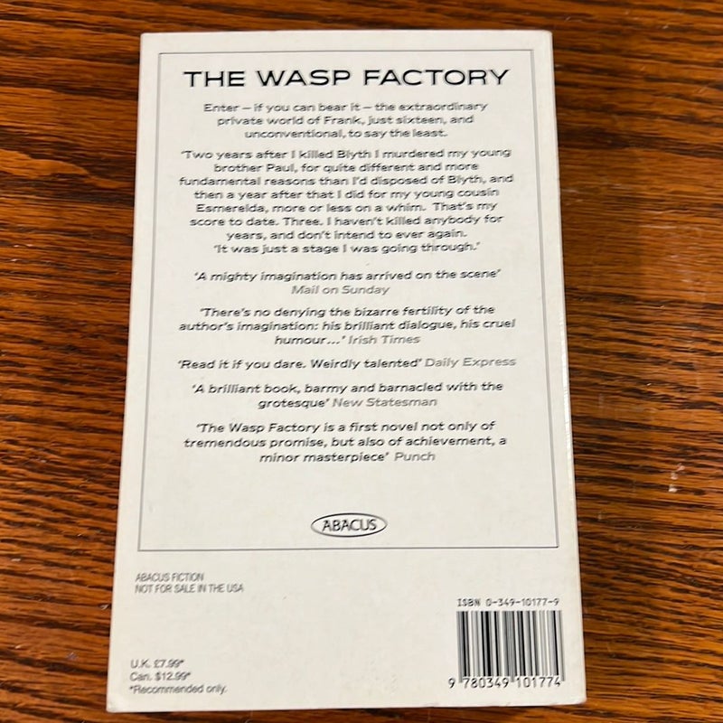 The Wasp Factory by Iain Banks, Paperback | Pangobooks