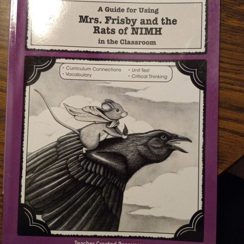 A Guide for Using Mrs. Frisby and the Rats of NIMH in the Classroom by ...