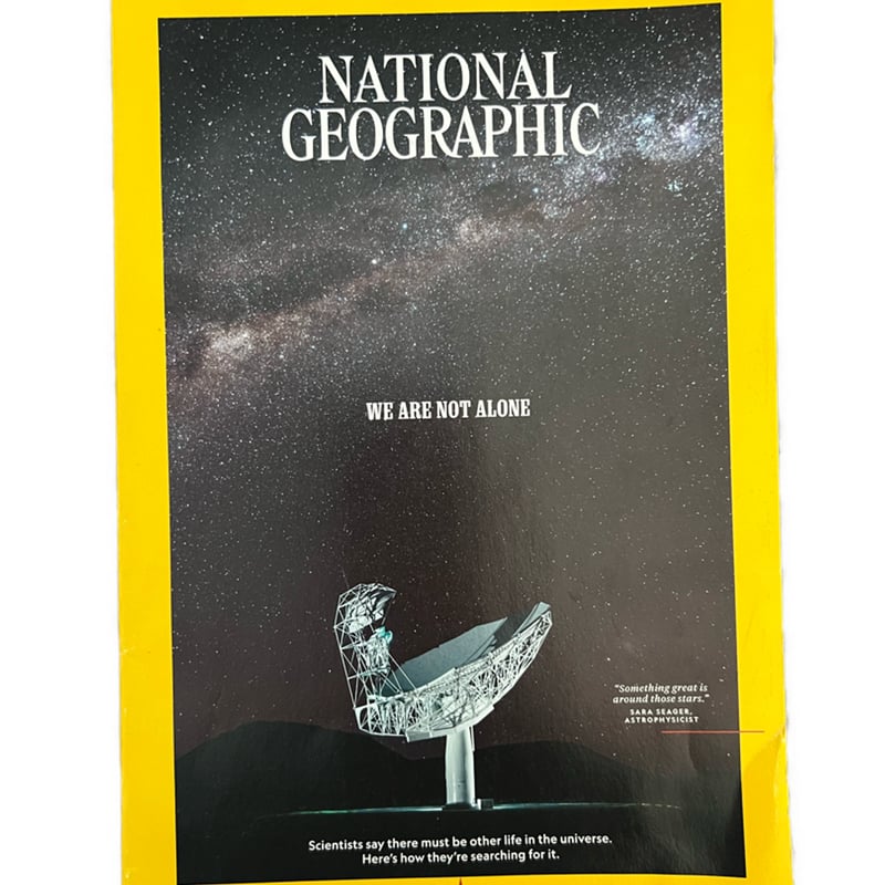 National Geographic We Are Not Alone by National Geographic Society ...