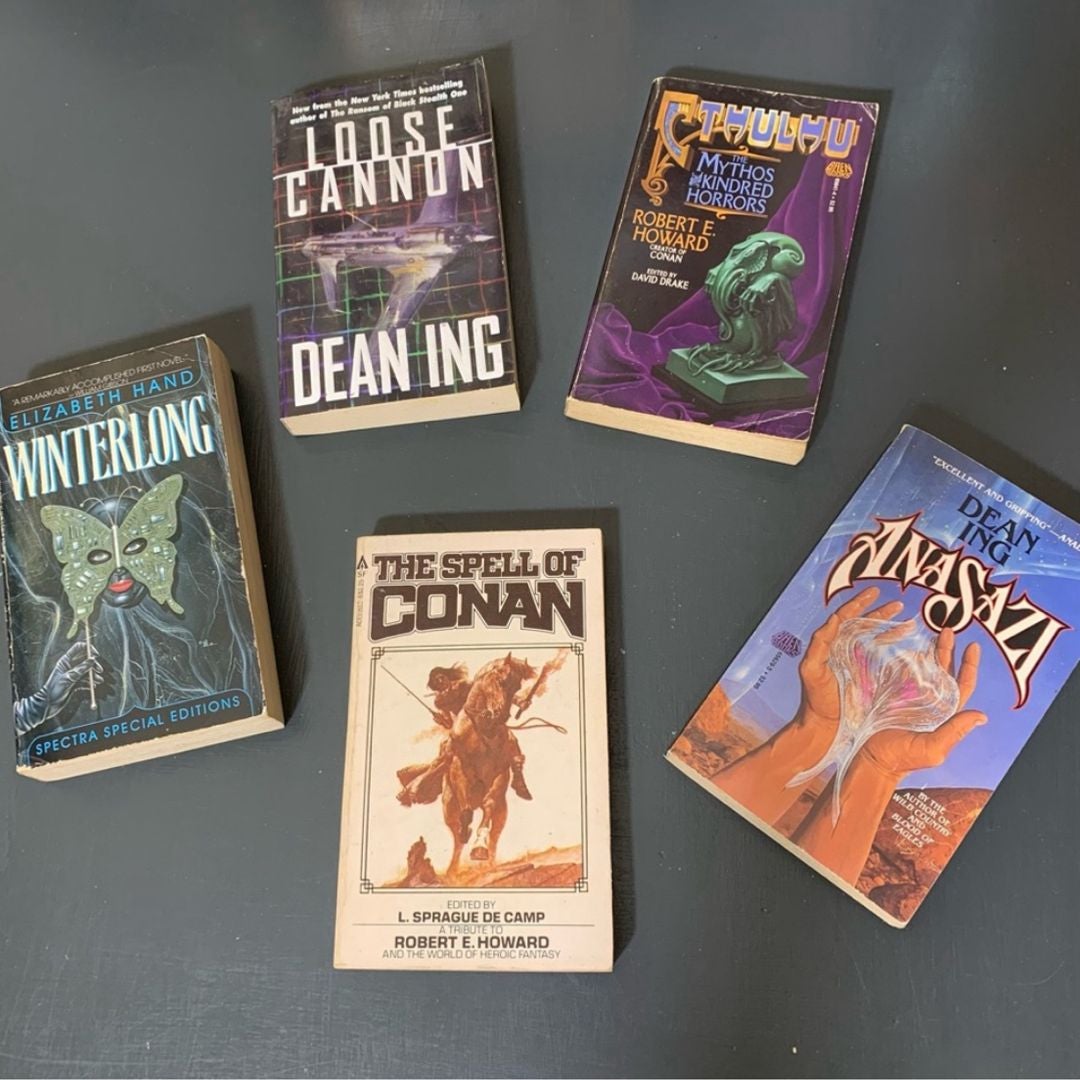 5 Classic Science Fiction & Fantasy Books Bundle by Elizabeth Hand ...