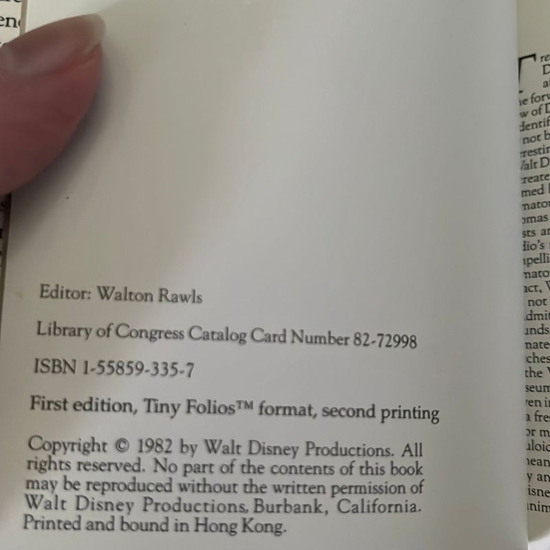 Treasures of Disney Animation Art by Robert E. Abrams