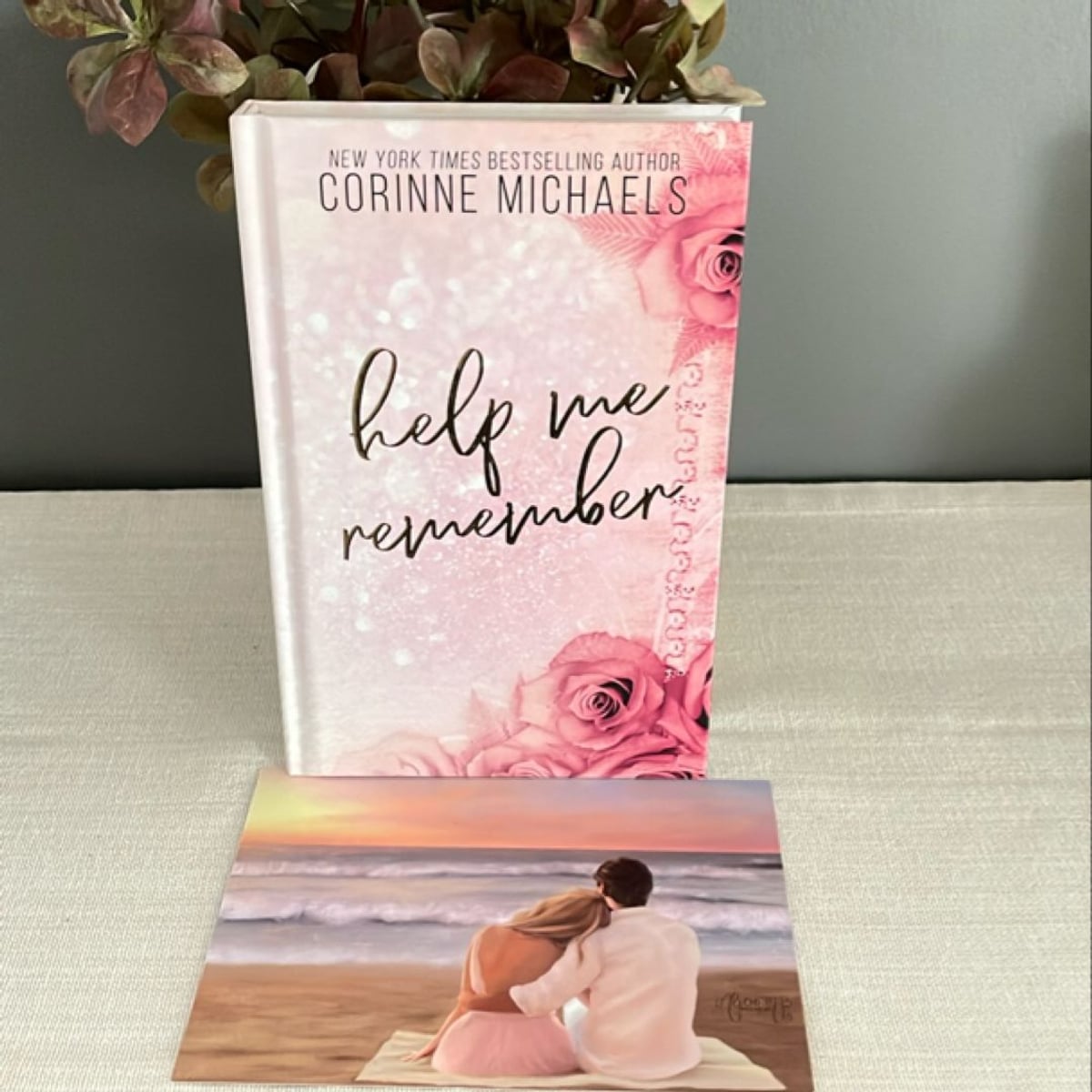 Special edition Help me Remember hardcover signed by Corinne Michaels ...