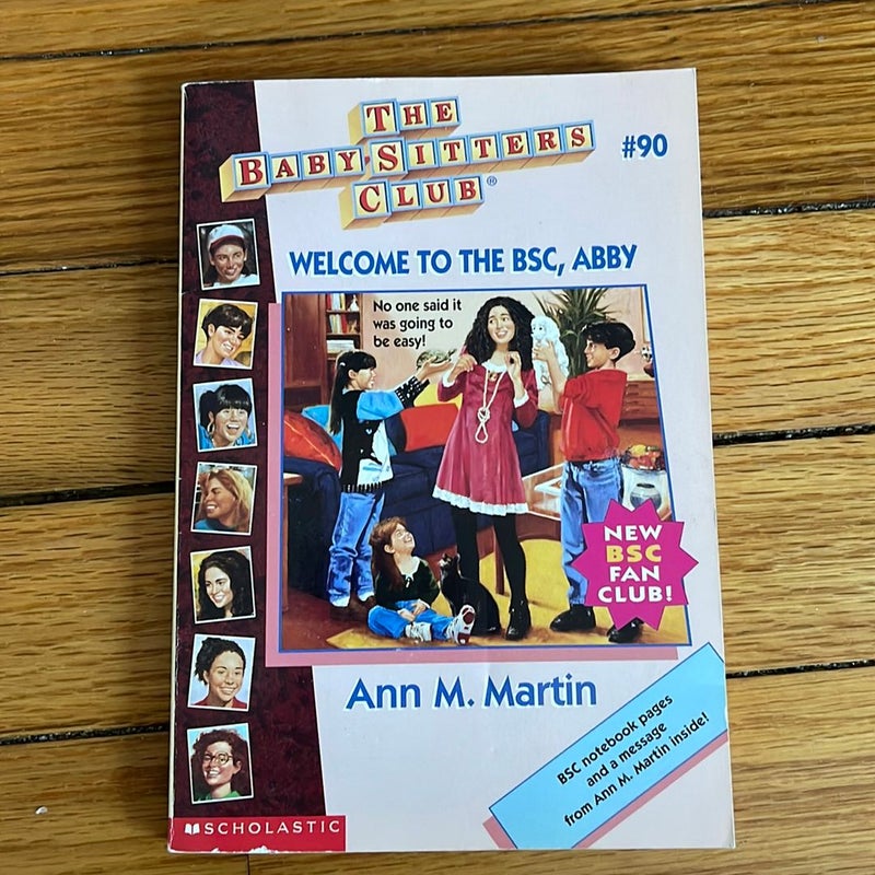 Welcome to the BSC, Abby by Ann M. Martin, Paperback | Pangobooks