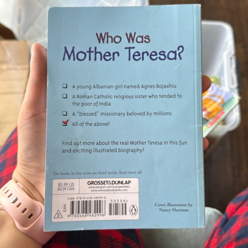 Who Was Mother Teresa? by Jim Gigliotti; Who HQ, Paperback | Pangobooks