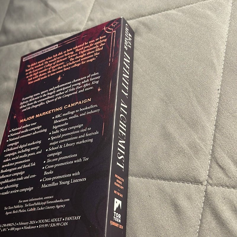 Infinity Alchemist ARC by Kacen Callender, Paperback | Pangobooks