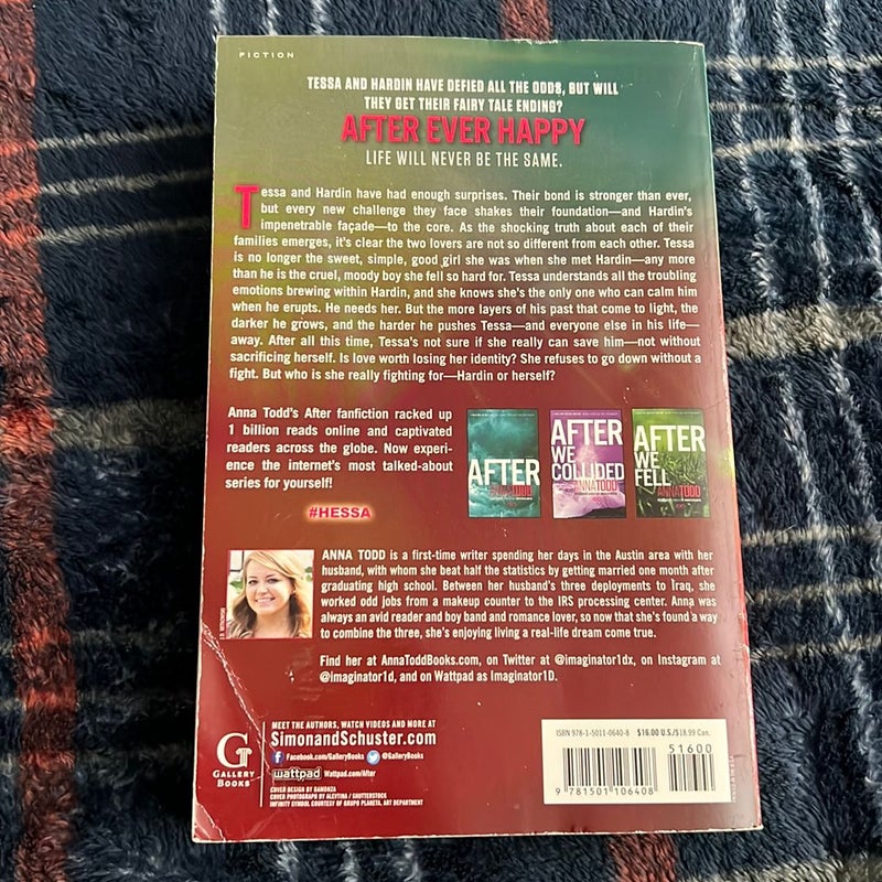 The after Collection by Anna Todd