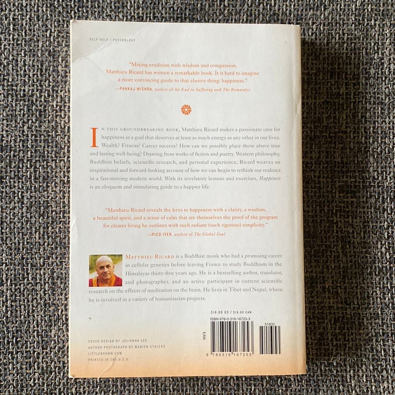 Happiness by Matthieu Ricard, Daniel Goleman