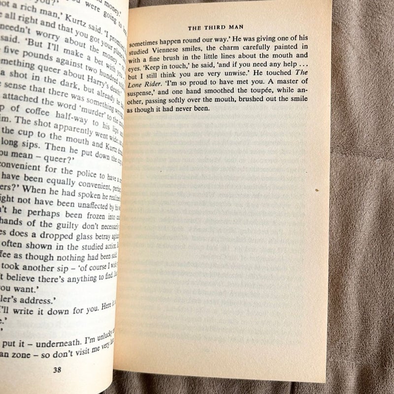 The Third Man and the Fallen Idol by Graham Greene