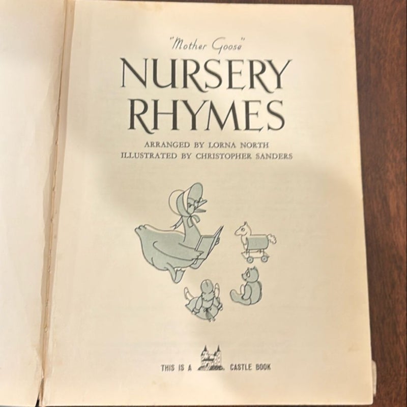 Mother Goose Nursery Rhymes by Lorna North, Hardcover | Pangobooks