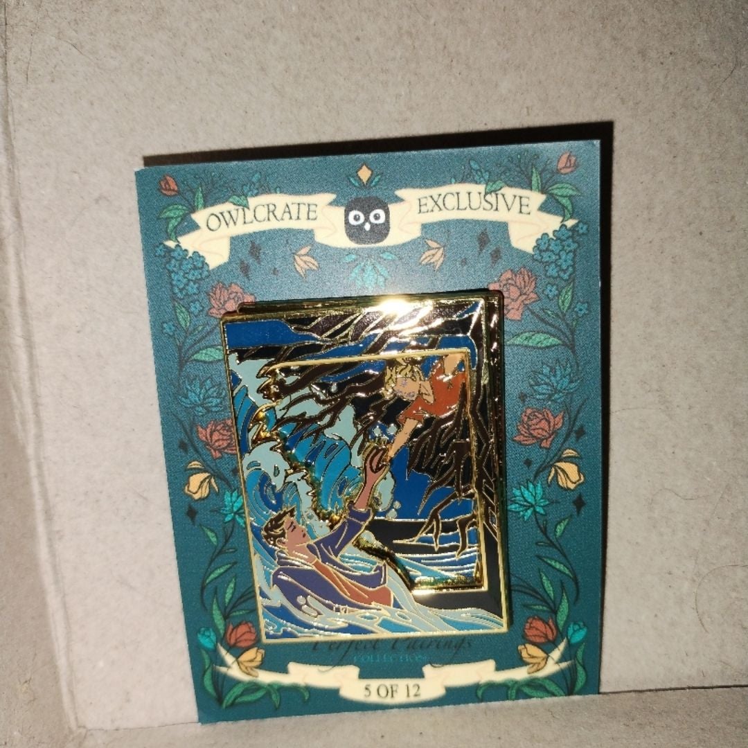 Owlcrate Exclusive Percy Jackson Perfect Pairings Pin by Rick Riordan ...