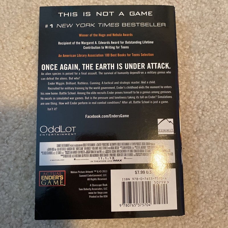 Enders Game by Orson Scott Card, Paperback | Pangobooks