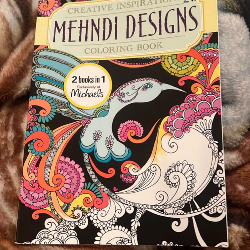 Michaels X Creative Inspirations Mehndi Designs Coloring Book by ...