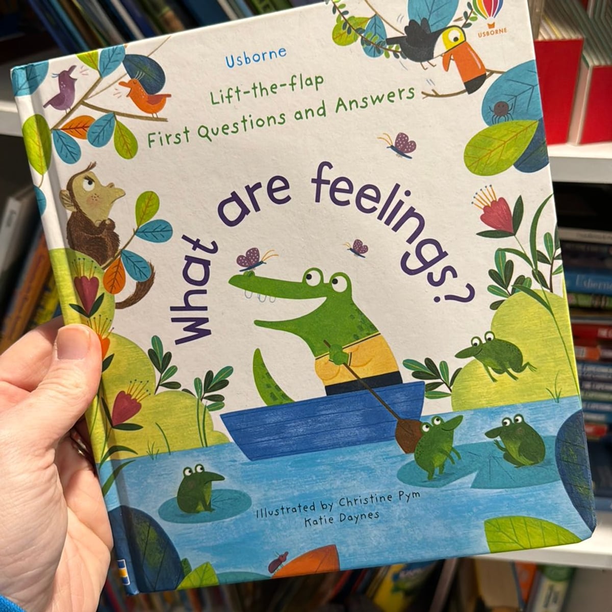 Lift-The-Flap First Questions and Answers What Are Feelings? by Katie ...