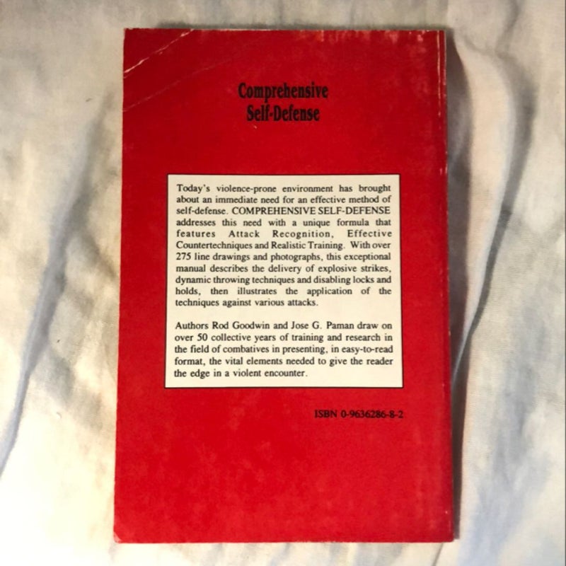 Comprehensive Self-Defense by Jose G. Paman, Rod Goodwin