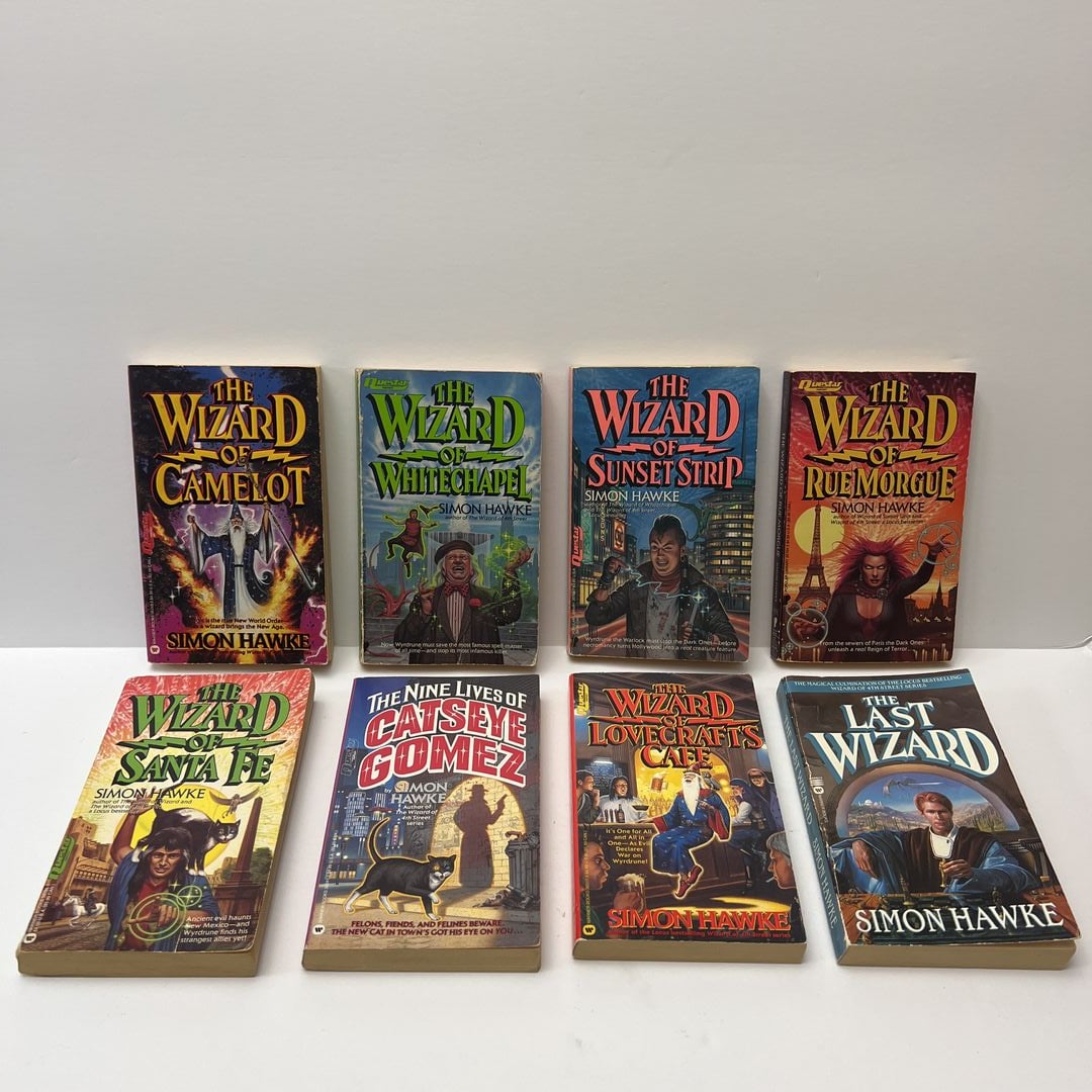 The Wizard of 4th Street Series (8 books) by Simon Hawke, Paperback ...
