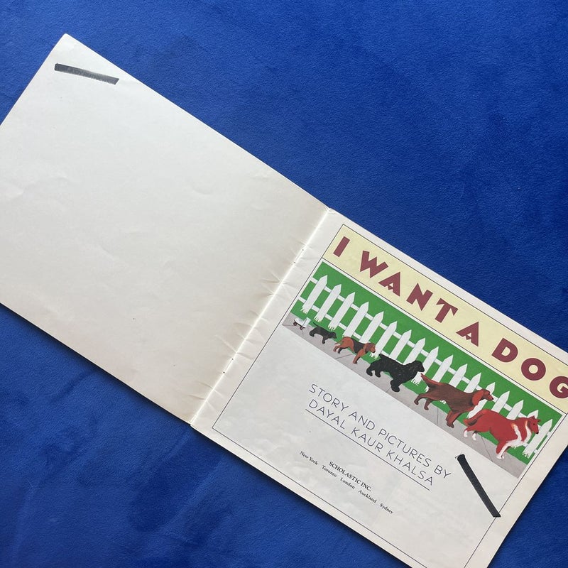 I Want a Dog by Dayal Kaur Khalsa, Paperback | Pangobooks