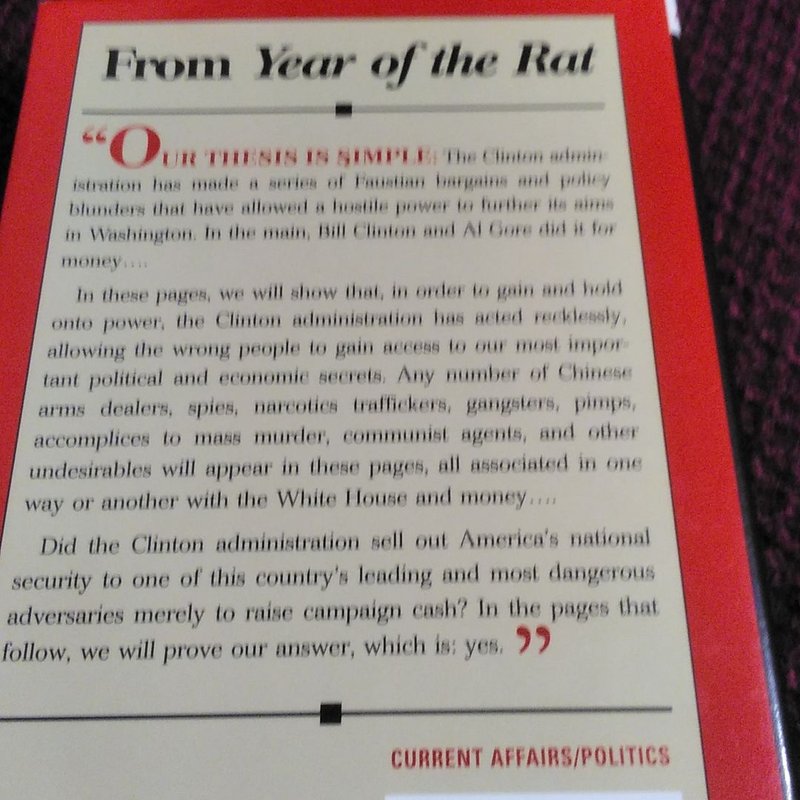 Year of the Rat by Edward Timperlake, William C. Triplett II
