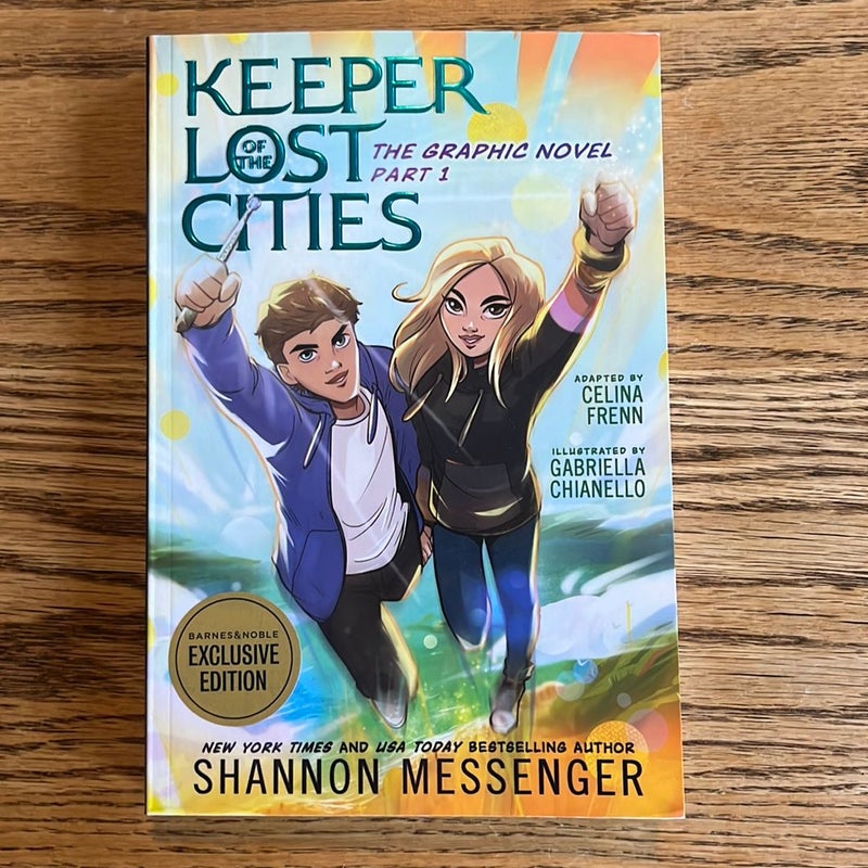Keeper of the Lost Cities the Graphic Novel Part 1 by Shannon Messenger, Paperback | Pangobooks
